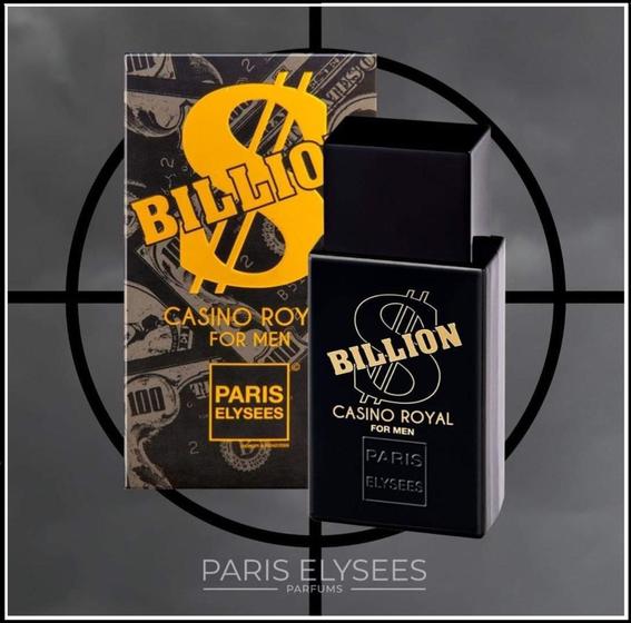 Perfume Billion Casino Royal Paris Elysees Original 100ml - Perfume ...