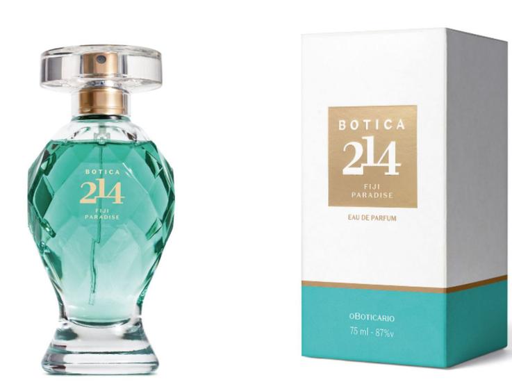 Perfume botica 214 fiji paradise eau de parfum boticário feminino ...