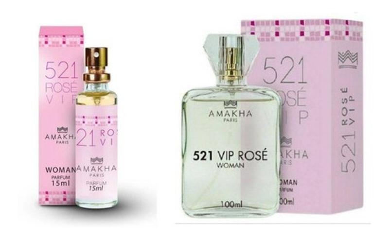 Perfume feminino 521 Vip Rose Amakha Paris - Perfume Feminino ...