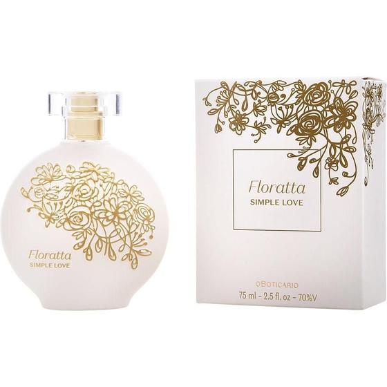 Perfume Feminino Floratta Simple Love Edt Spray 75 Ml - Perfume ...