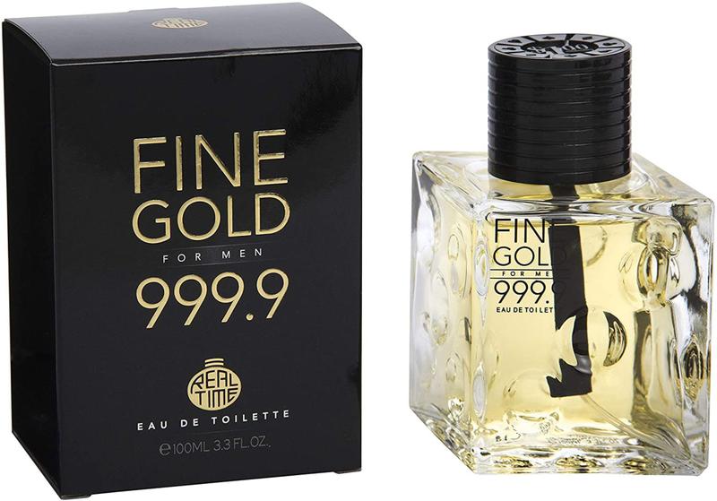 Perfume Fine Gold 999.9 Men Eau de Toilette 100ml - Real Time - Perfume ...