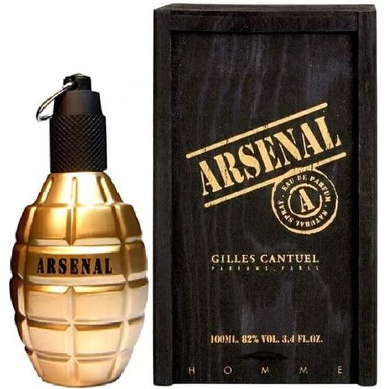 Perfume Gilles Cantuel Arsenal Gold Edp Masculino 100Ml - Perfume ...