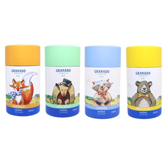 Perfume Infantil Colônia Granado Bebê 100ml - Água de Cheiro e Colônia ...