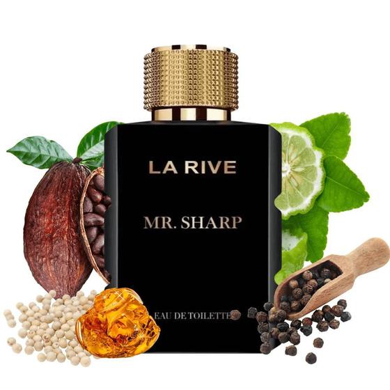 Perfume La Rive Mr Sharp Masculino EDT 100 mL - Perfume Masculino ...
