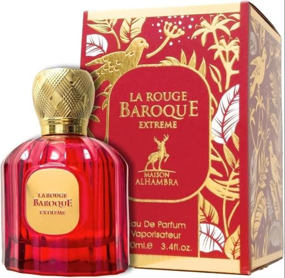 Perfume La Rouge Baroque Extrait EDP Maison Alhambra 100ml - Elegância ...