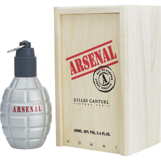 Perfume Masculino Gilles Cantuel Arsenal Grey Eau De Parfum Spray 100 ...