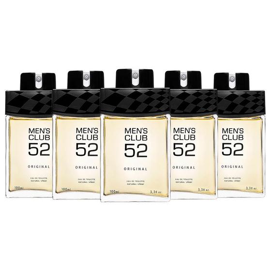 Perfume Men's Club 52 Original Eau De Toilette Natural Spray Clássico e ...