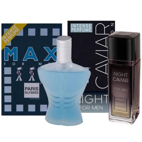 Perfume Night Caviar + Max - Paris Elysees 100ml - Perfume Masculino ...