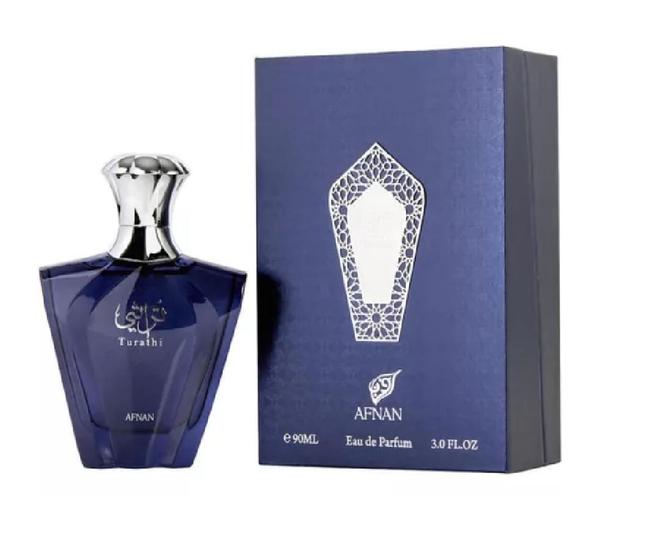 Perfume Turathi Blue Afnan Masculino 90 Ml - Perfume Masculino ...