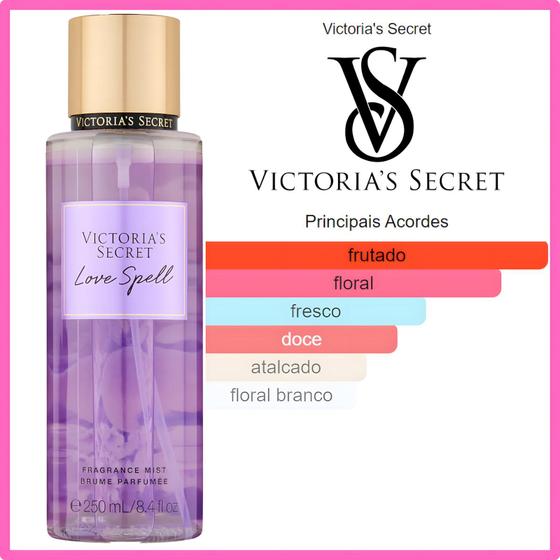 Perfume Victoria's Secret Body Splash Love Spell Corporal 250ml ...