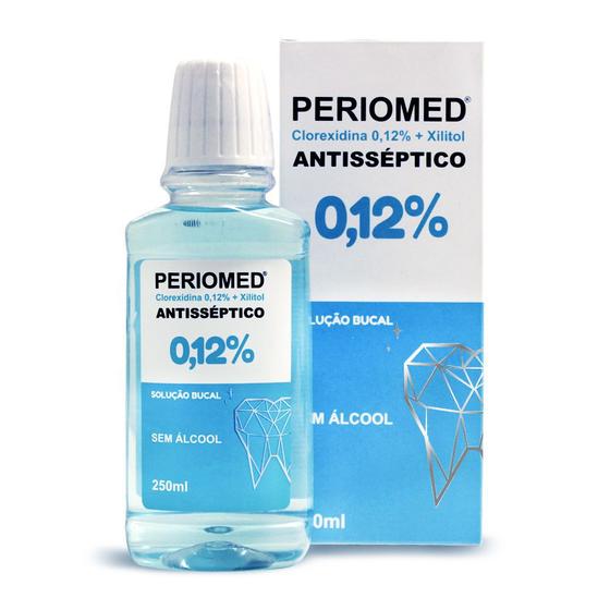 Periomed Solução Bucal Antisséptica Clorexidina Xilitol Sem Álcool ...