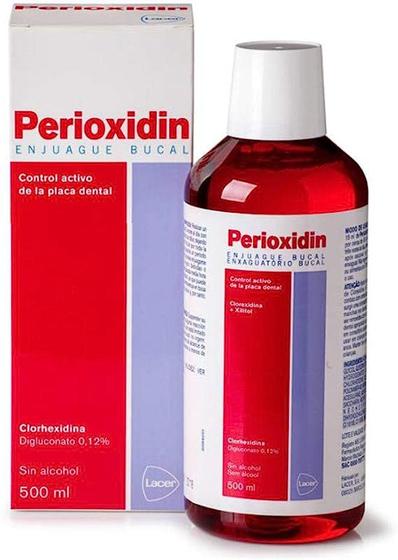 Perioxidin Enxaguante Bucal Antisséptico 500ml - GROSS - Antisséptico ...