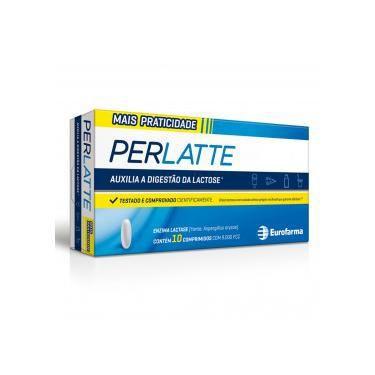 Perlatte com 10 Comprimidos - eurofarma - Lactase - Magazine Luiza