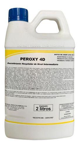 Peroxy 4d Quaternário Amônio Peróxido Hidrogêneo Spartan 2l ...