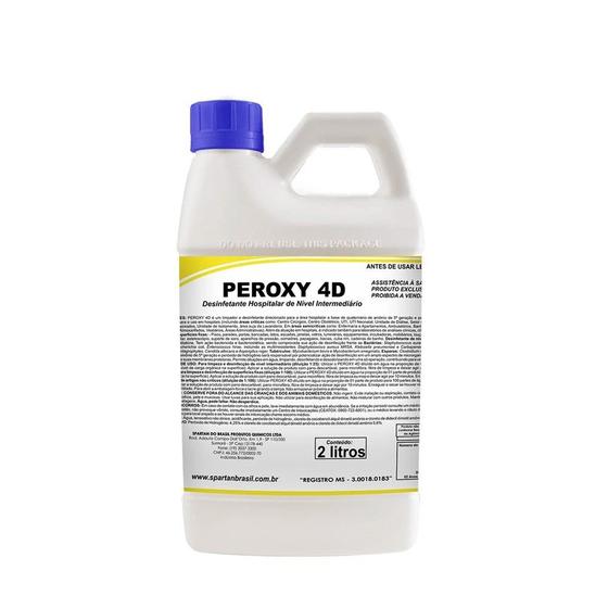 Peroxy 4d spartan desinfetante hospitalar intermediario 2l - SPARTAN DO ...