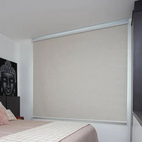 Persiana rolô cm - linho bege - 1,60 larg x 1,60 alt - Bella Janela ...