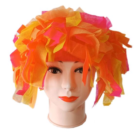 Peruca Boneca de Pano Emília para Fantasias - Extra Festas - Perucas ...