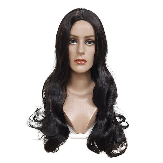 Peruca Wig Fibra Futura Sem Franja Idêntico Cabelo Humano - Yan ...