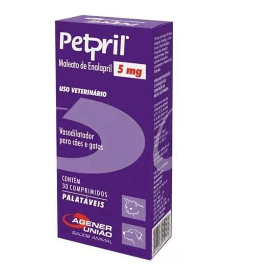 Petpril 5mg - 30 Comprimidos Agener - Agener União - Dermatológico ...