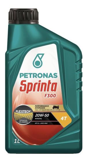 Petronas Sprinta 20w50 Sl Mineral F300 4t Jaso Ma2 1l - Lubrificante ...