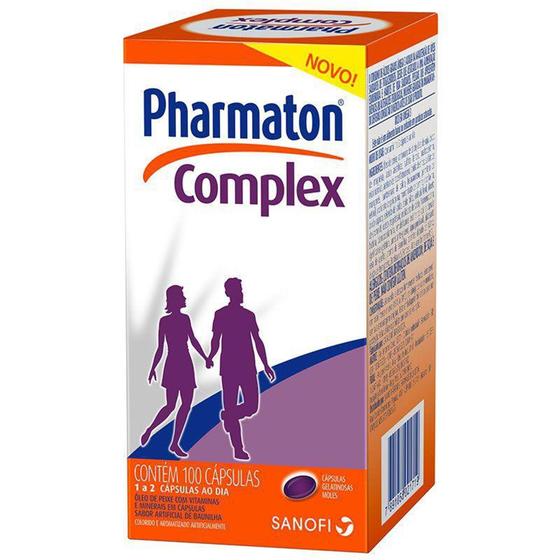 Pharmaton complex 100 capsulas - SANOFI - Multivitamínico ...