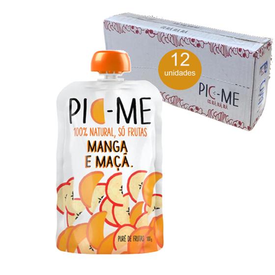 PIC ME Manga e Maçã Pouch 100g (12 unidades) - Pic-Me - Papinha ...