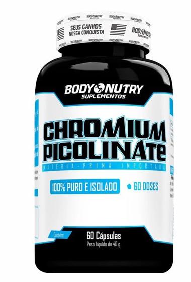 Picolinato de cromo 60 caps - BODY NUTRY - Picolinato de Cromo ...