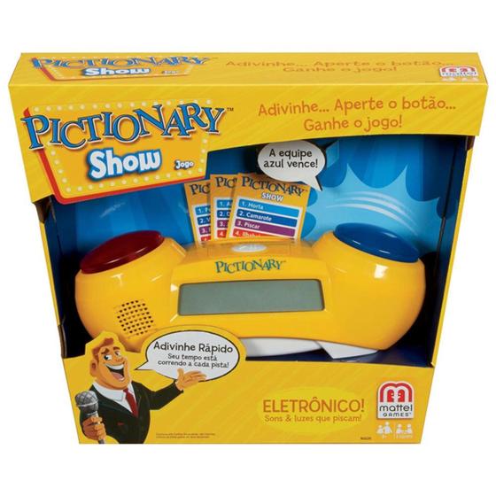 Pictionary Game show - Mattel - - Livros de Literatura Infantil ...