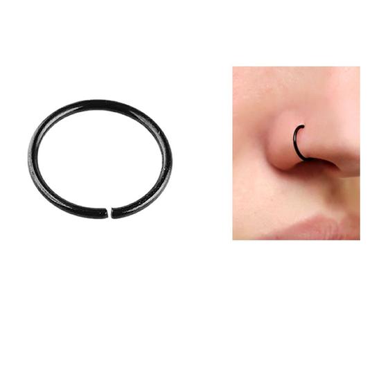 Piercing Argola para Nariz Fininha Aço Cirúrgico - M2 Piercing ...