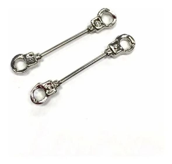 Piercing Mamilo Intimo Algemas Aço Cirúrgico Corban - Corban Piercings ...