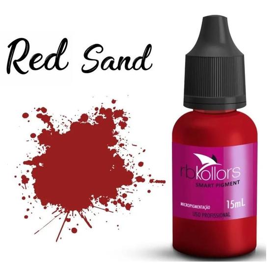 Pigmento Red Sand Rb Kollors Orgânico 15ml - Maquiagem - Magazine Luiza