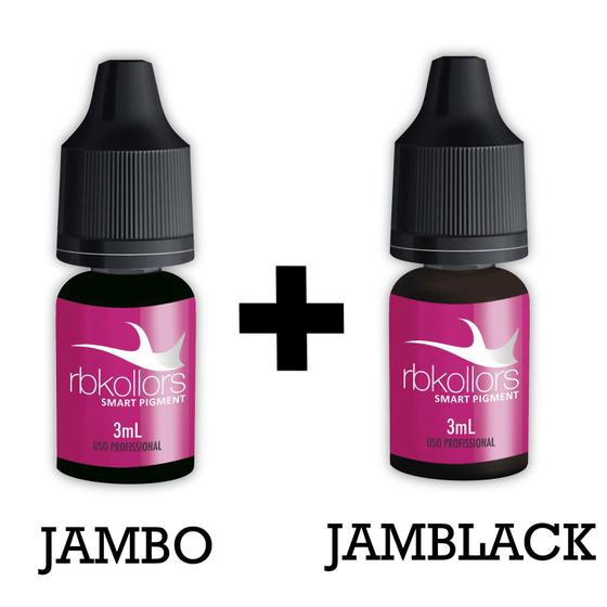 Pigmentos Profissionais Rb Kollors Jambo +jamblack Originais - Pigmento ...