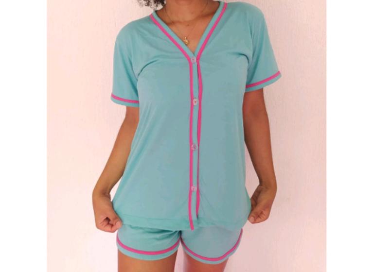 Pijama americano feminino curto - Mkpo - Pijama Feminino - Magazine Luiza