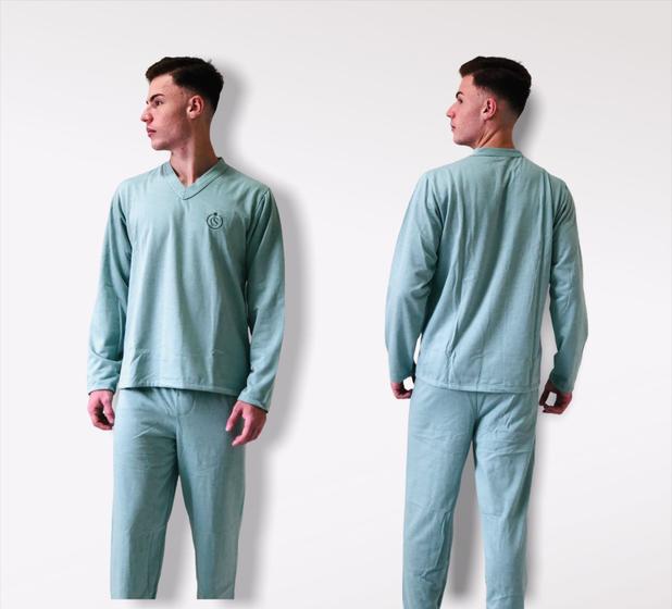 Pijama Longo Masculino Moletim Flanelado Corpo Sensual 0171 - Pijama Masculino - Magazine Luiza