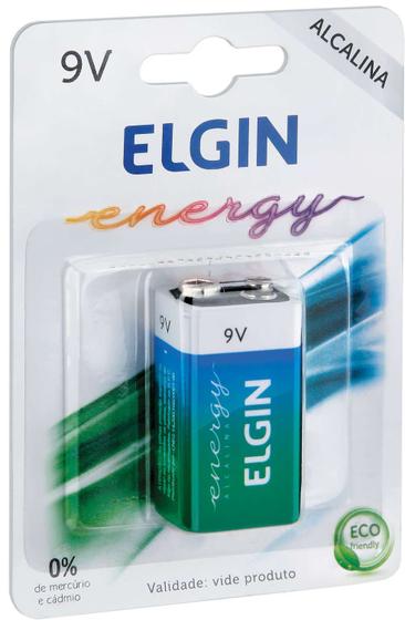 Pilha Bateria 9V Alcalina 10 Blisters X 1UN ELGIN - Pilhas - Magazine Luiza