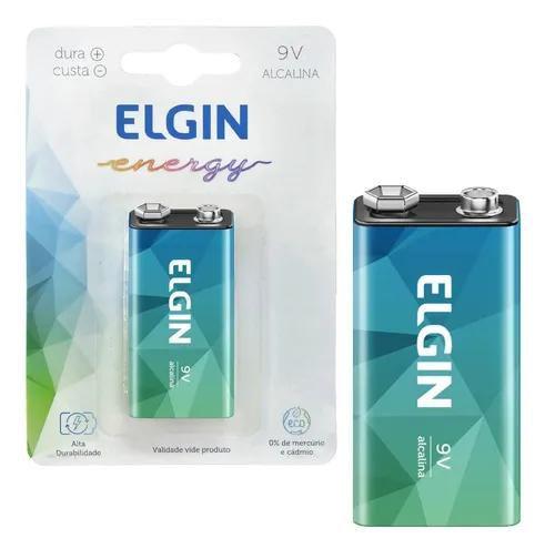 Pilha Bateria 9v Alcalina Elgin 1 Cartela com 1 - Pilhas - Magazine Luiza