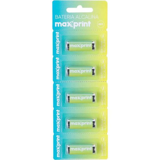 Pilha Bateria Alcalina 12V A23 MAX - Maxprint - Pilhas - Magazine Luiza