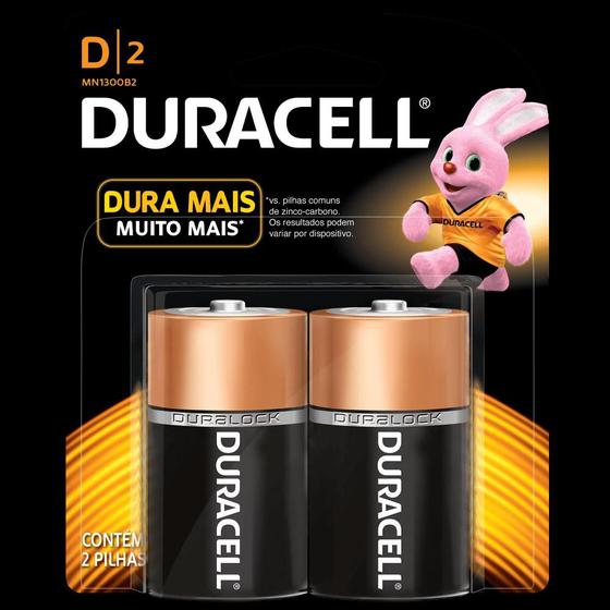 Pilha Duracell D2 Com 2 Un - Pilhas - Magazine Luiza