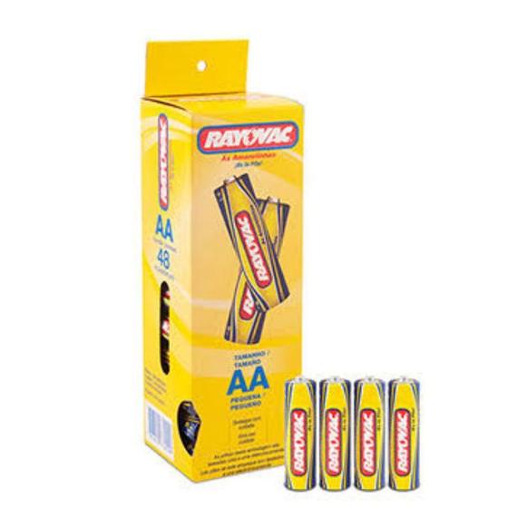 PILHA PALITO RAYOVAC AAA C/4 Unidades - Pilhas - Magazine Luiza
