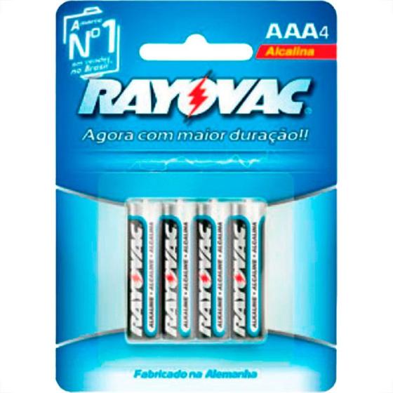 Pilha Rayovac Alc Palito 4 Pague 3 - Pilhas - Magazine Luiza