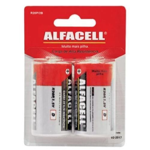 Pilhas Afacell D - 2 Unidades - Alfacell - Pilhas - Magazine Luiza