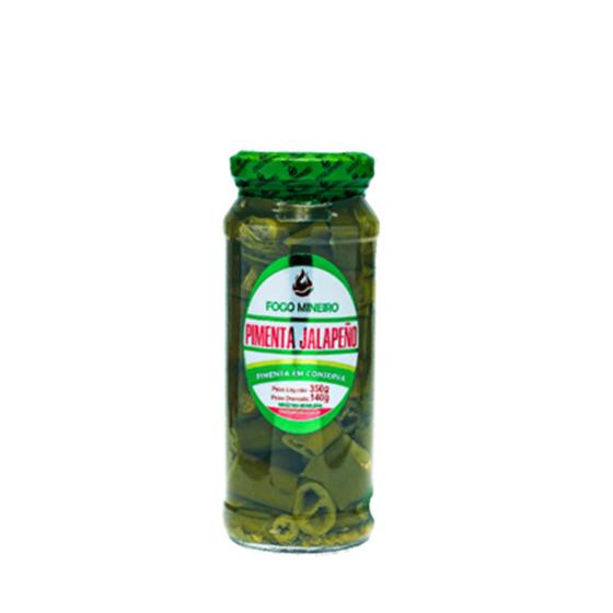Pimenta Jalapeno Em Conserva 350ml - Fogo Mineiro - Pimenta - Magazine ...