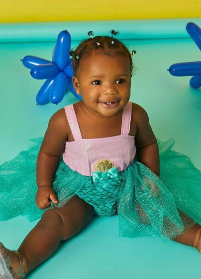 Pimpão Carnaval Sereia Lilás e Esmeralda Alphabeto - Macacão e ...