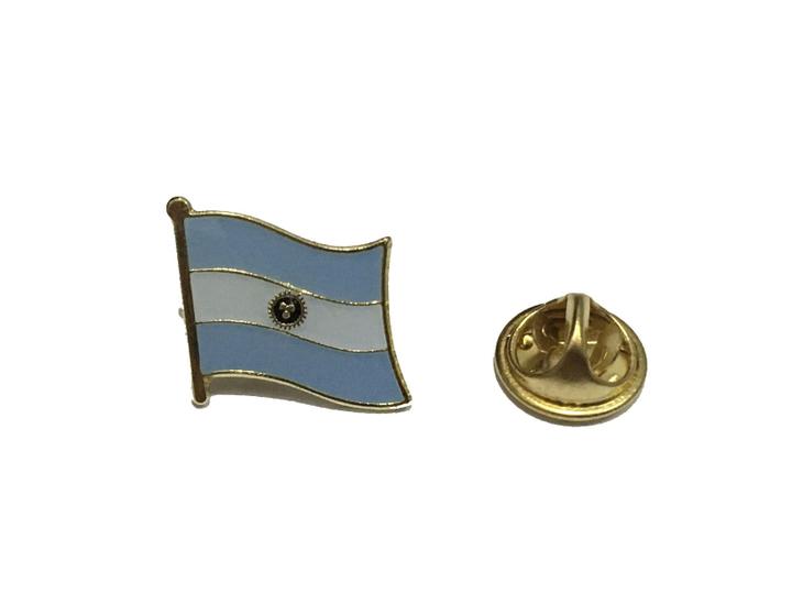 Pin da bandeira da argentina - Mundo Das Bandeiras - Broche - Magazine ...