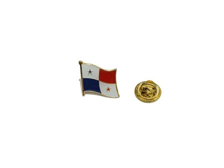 Pin da bandeira do Panamá - Mundo Das Bandeiras - Broche - Magazine Luiza
