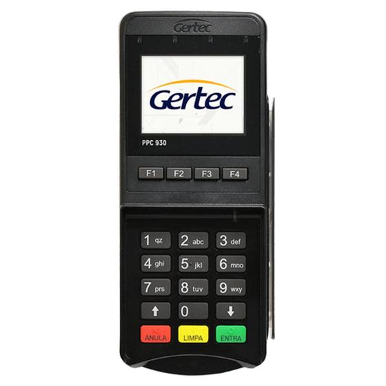Pin Pad Gertec Ppc 930 Usb - Máquina de Cartão - Magazine Luiza