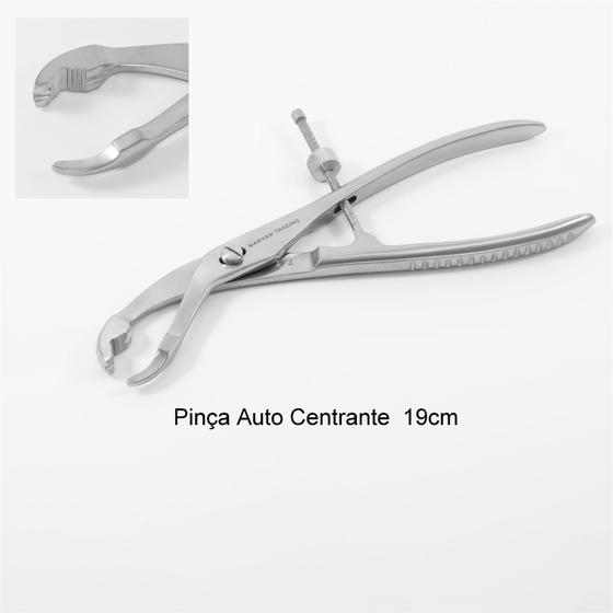 Pinça Auto Centrante 19cm - ANVISA - Maryam Trading - Pinças - Magazine ...