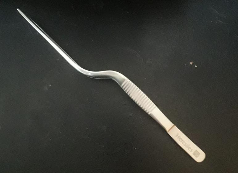 Pinça Culinária Curvada c/ Ponta Reta UC50-03 - HERCULES - Pinça ...