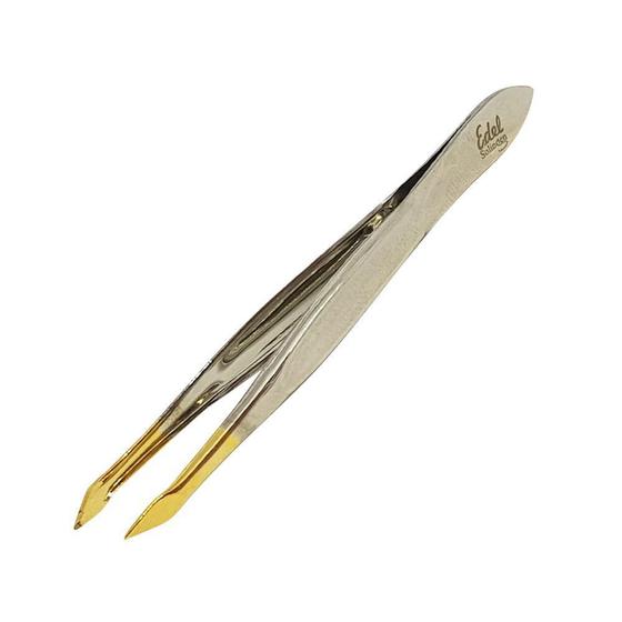 Pinça Edel Solingen Ponta Ouro Fina 2321-303 Profissional - Pinças ...