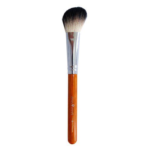 Pincel Chanfrado para Blush e Contorno Brown 3 Facial Klass Vough ...